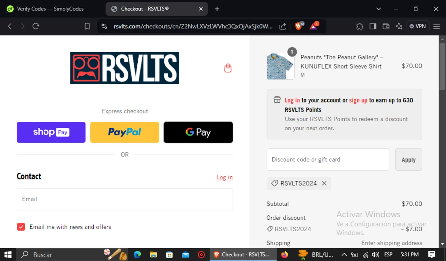 RSVLTS Coupon Codes - 25% Off | December 2024