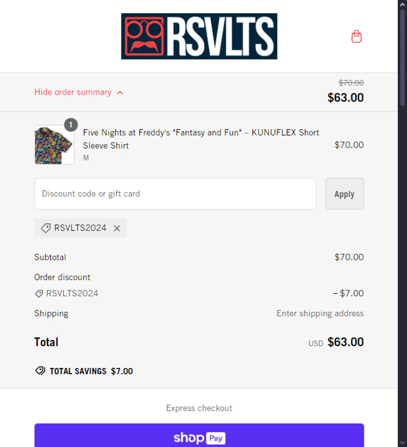 RSVLTS Coupon Codes & Black Friday 2024 Deals - 25% Off