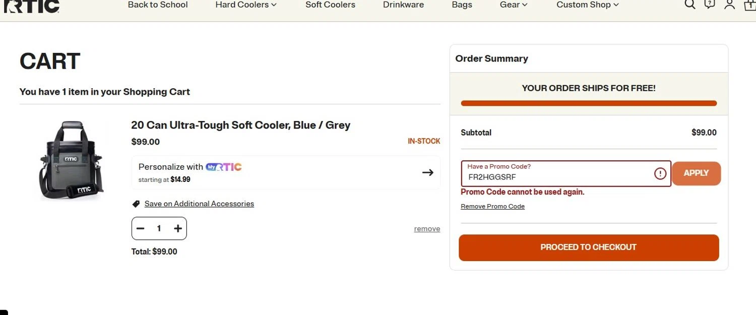 RTIC Outdoors Promo Codes - 10% Off Coupons Sep 2025