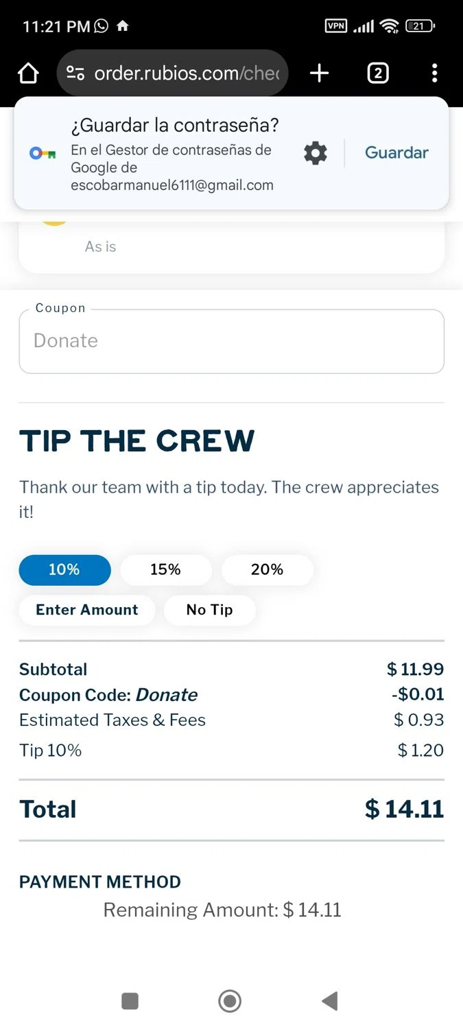 Rubio's Coupon Codes - $5 Off | January 2025