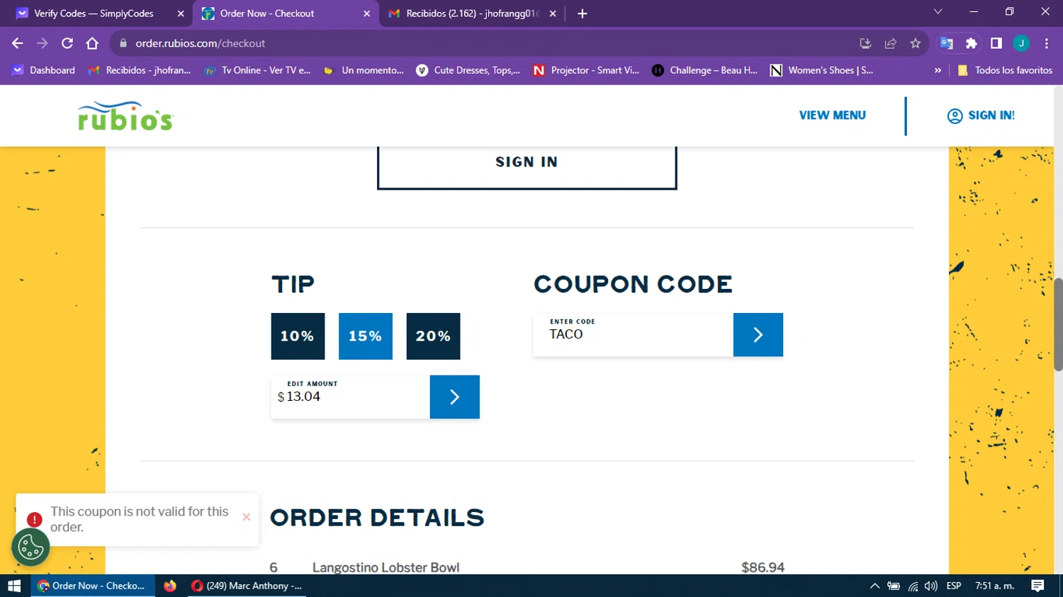 Rubio's Coupon Codes - $3 Off | November 2024
