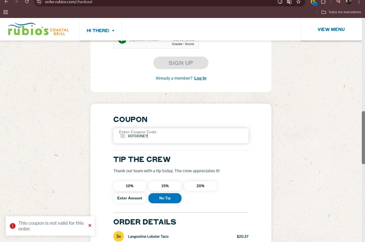 Rubio's Promo Codes - $50 Off (3 Verified) Dec 2025