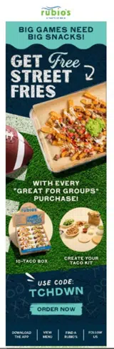 Rubio's Promo Codes - 50% Off (1 Verified) Jun 2026