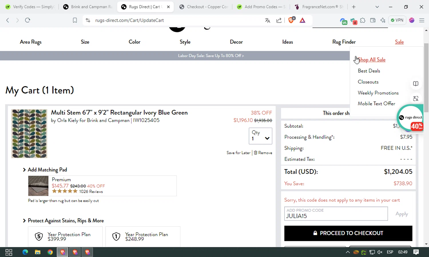 Rugs Direct Promo Codes - 15% Off | October 2024