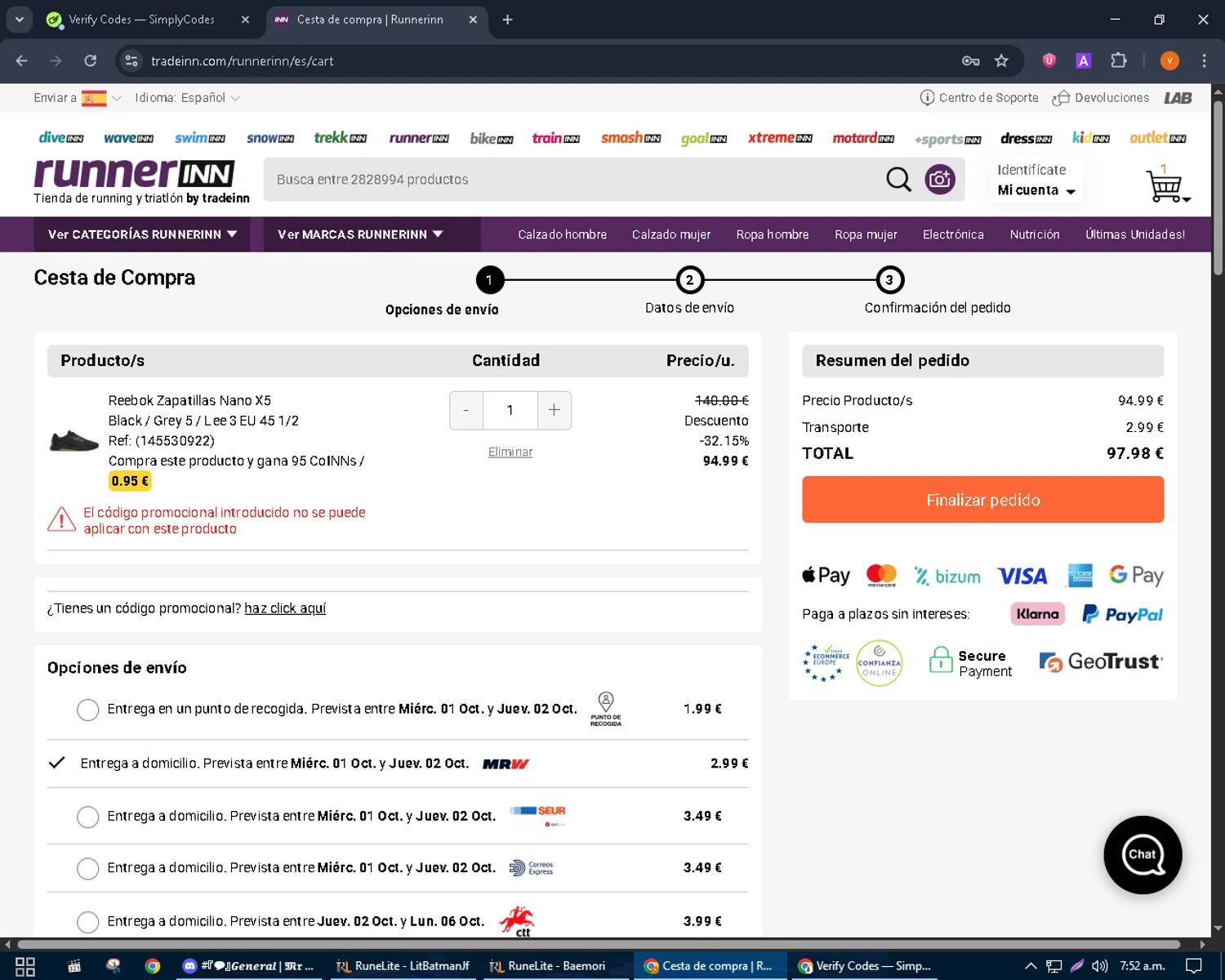 RunnerINN Promo Codes - 35% Off (6 Verified) Oct 2025