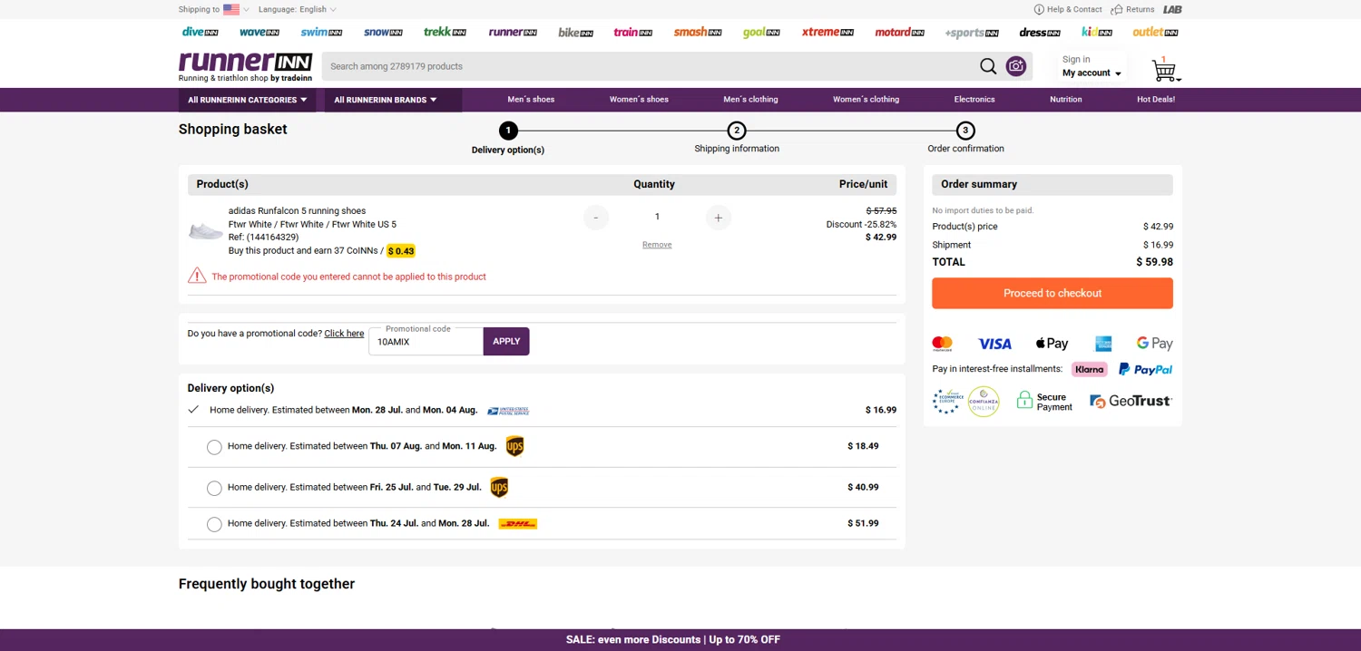 RunnerINN Promo Codes - 15% Off (6 Verified) Sep 2025