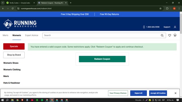 Running Warehouse Coupon Codes (2 Verified) - Mar 2025