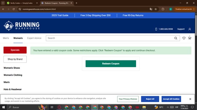 Running Warehouse Promo Code (2 Verified) - 10% Off May 2025