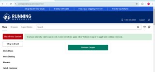 Running Warehouse Coupon Codes (4 Verified) - Jan 2025