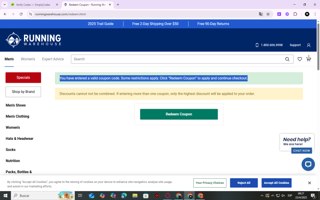 Running Warehouse Promo Code (2 Verified) - 10% Off May 2025