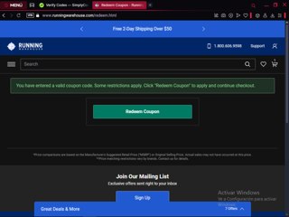 Running Warehouse Coupon Codes (2 Verified) - Mar 2025