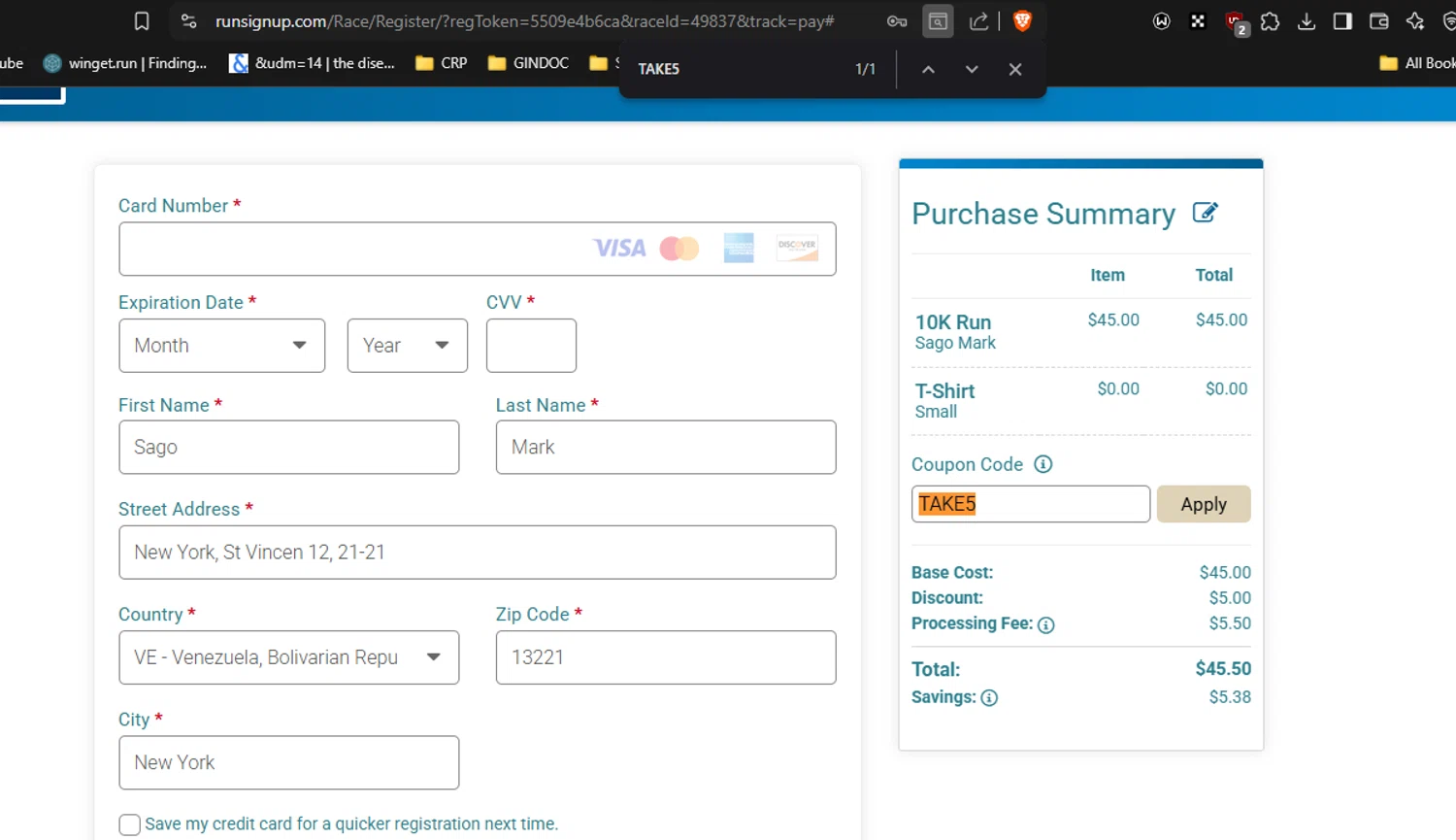RunSignUp Coupon Codes (5 Verified) - $5 Off w/Code Apr 2025