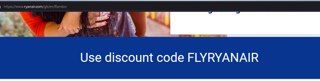 Ryanair Promo Codes - 15% Off | November 2024