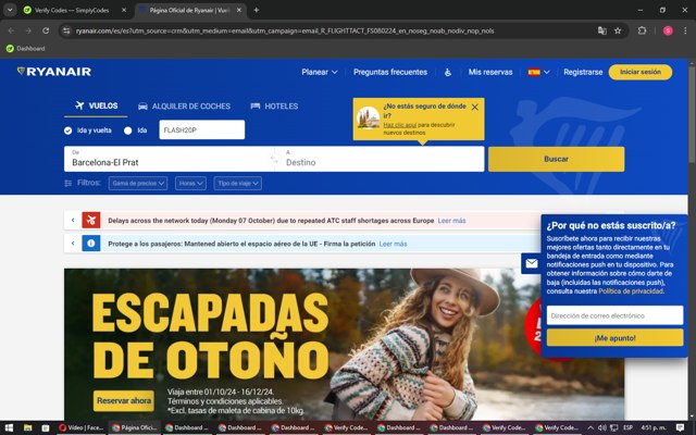 Ryanair Promo Codes - 40% Off | December 2024