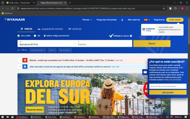 Ryanair Promo Codes - 40% Off | December 2024