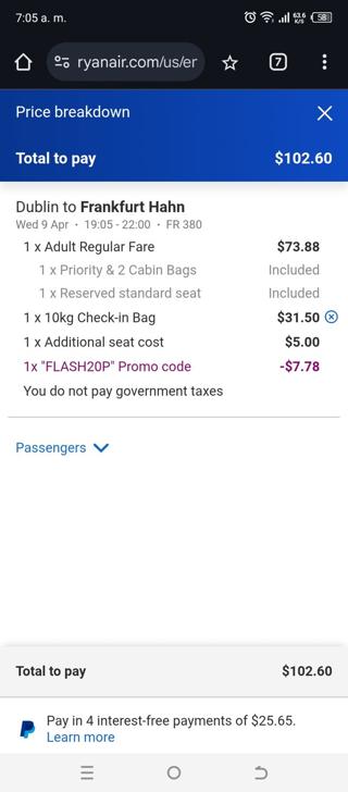 Ryanair Promo Codes - 15% Off Coupons Oct 2025