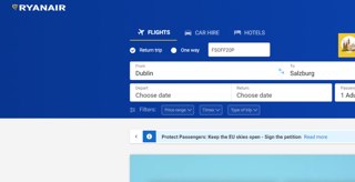 Ryanair Promo Codes - 40% Off | December 2024