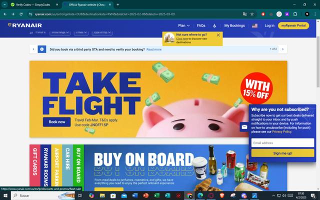 Ryanair Promo Codes - 15% Off Coupons Oct 2025