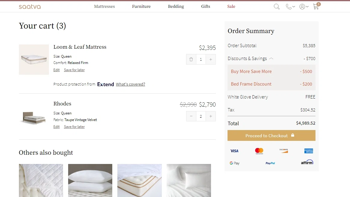 Saatva Promo Codes (3 Verified) - $300 Off w/ Code Jan 2025