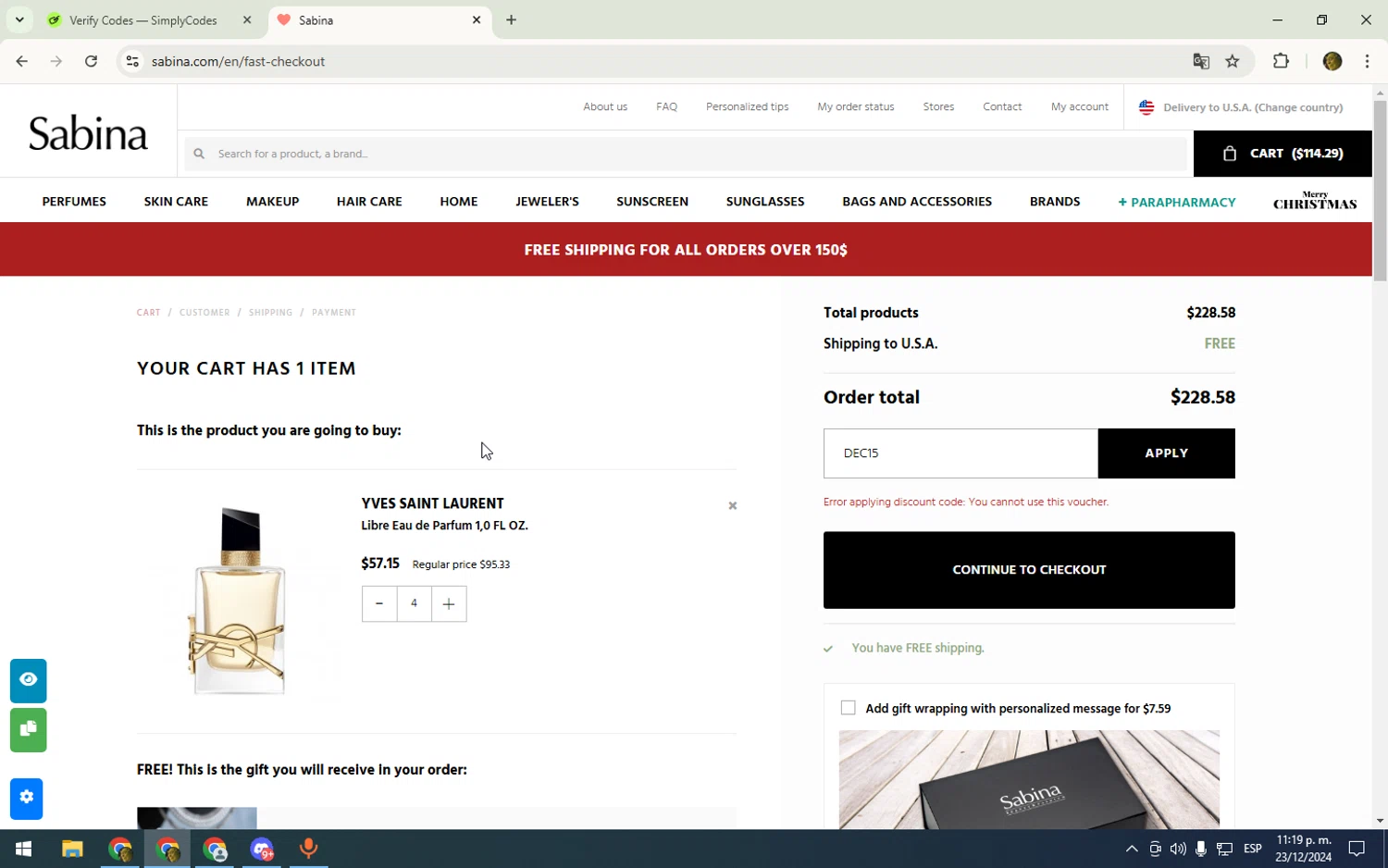 Sabina Beauty & Fashion Promo Codes - $10 Off | January 2025