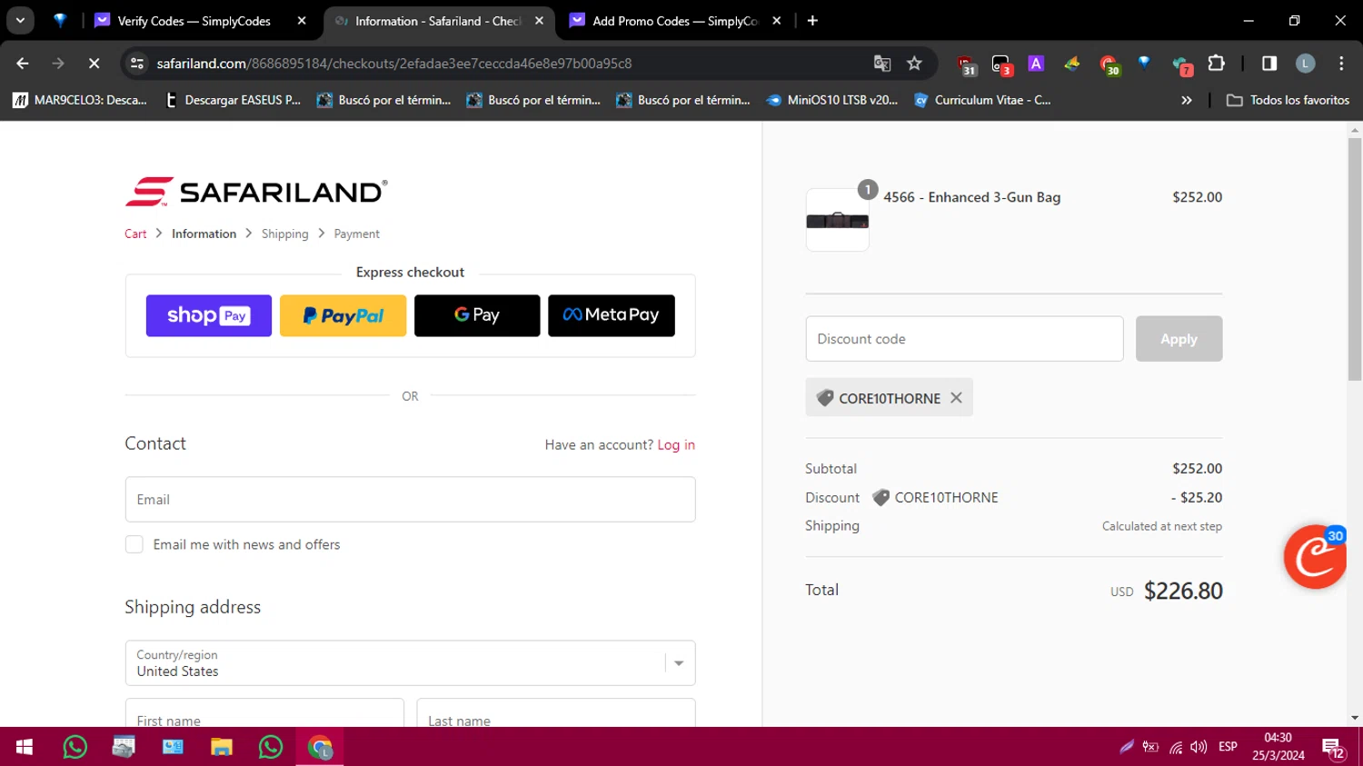 Safariland Discount Codes - 10% Off Coupons in August 2024 | SimplyCodes