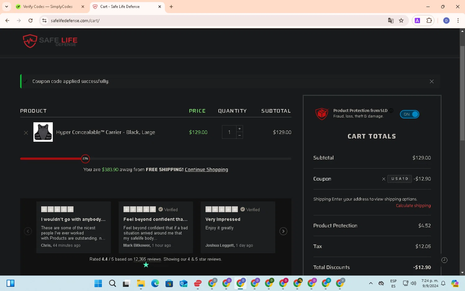 Safe Life Defense Coupons - 10% Off | October 2024