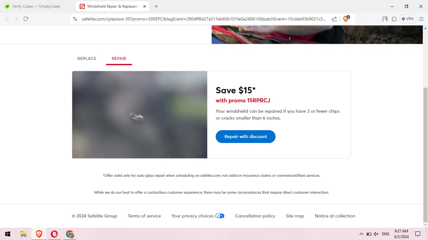 Safelite Promo Codes - $80 Off | November 2024