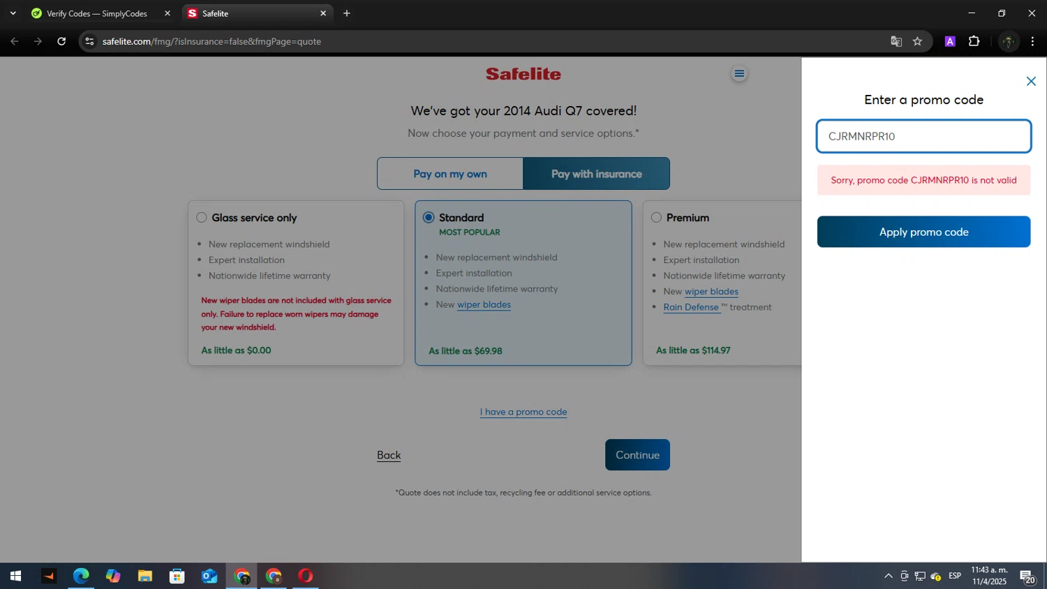 Safelite Promo Codes - 25% Off (10 Verified) Sep 2025