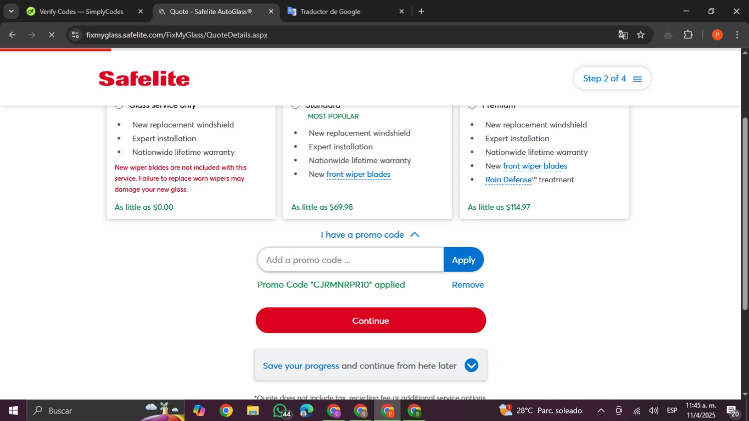Safelite Promo Codes - 25% Off (10 Verified) Sep 2025