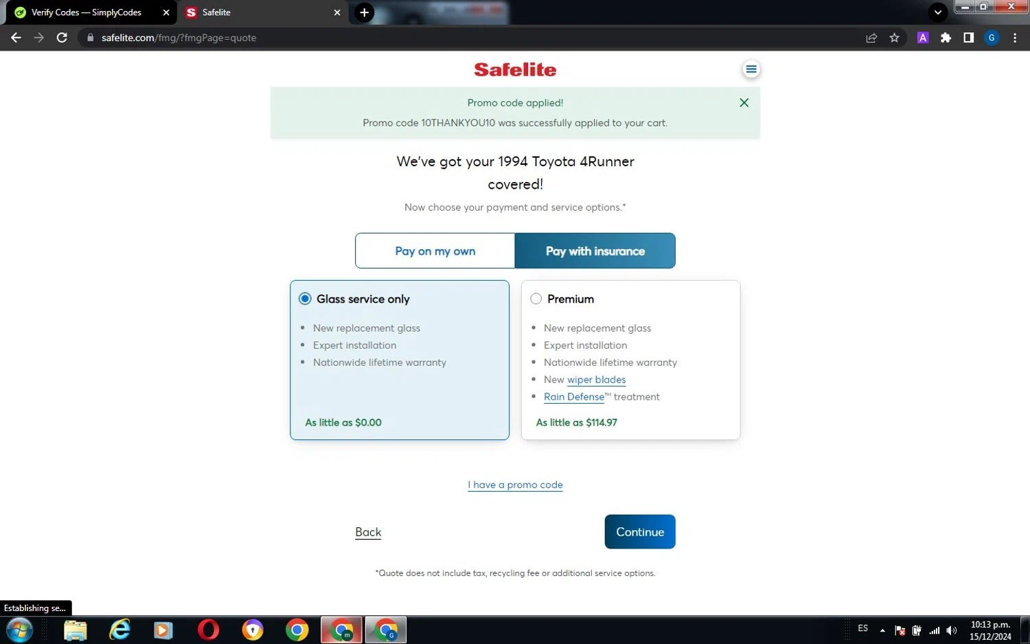 Safelite Promo Codes - $30 Off | January 2025