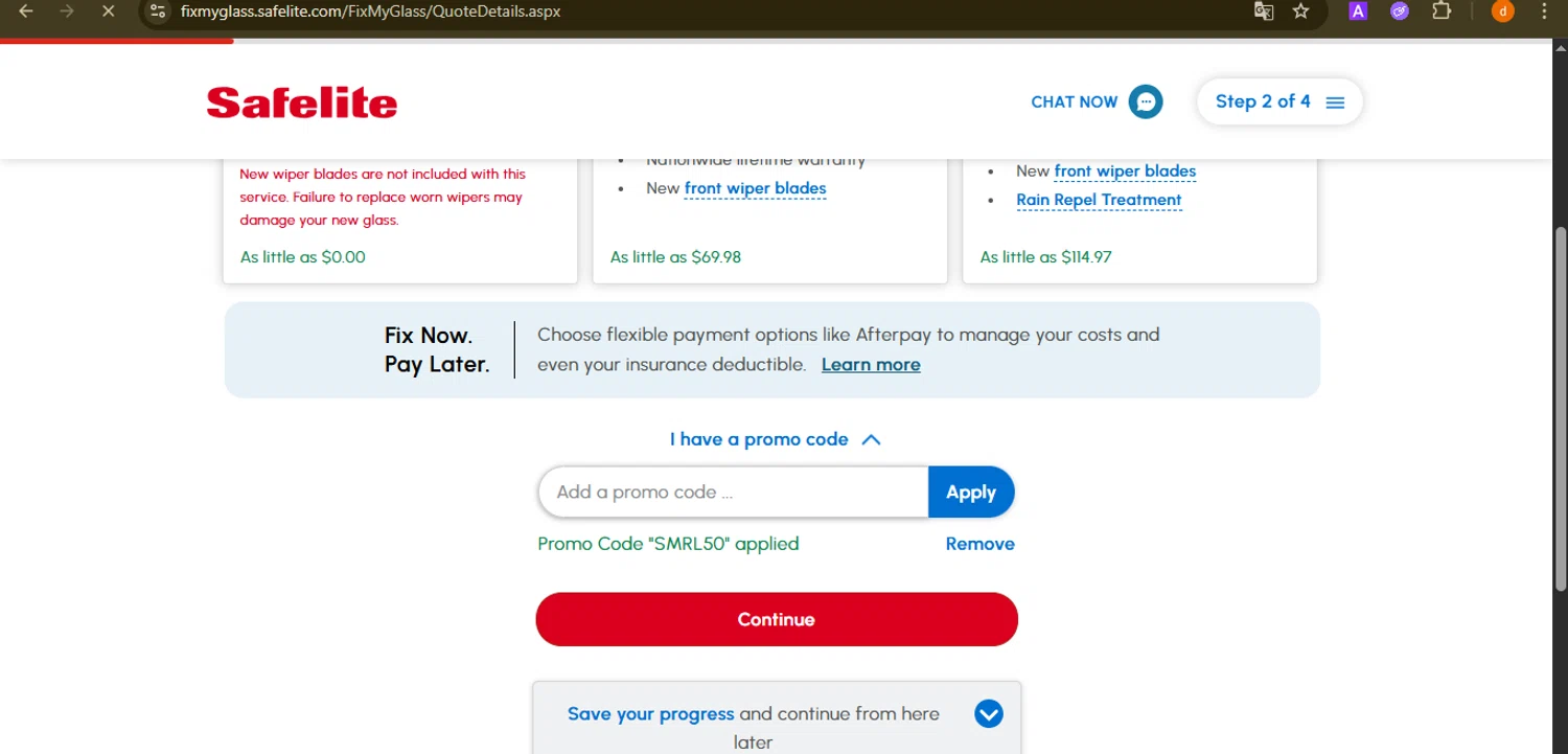 Safelite Discount Codes - $10 Off (8 Verified) Sep 2025