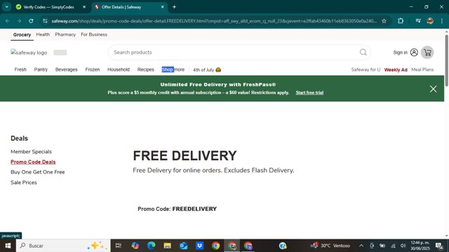 Safeway Discount Codes - $30 Off (3 Verified) Aug 2025