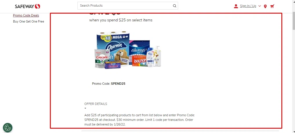 Safeway Promo Codes - $20 Off | September 2024