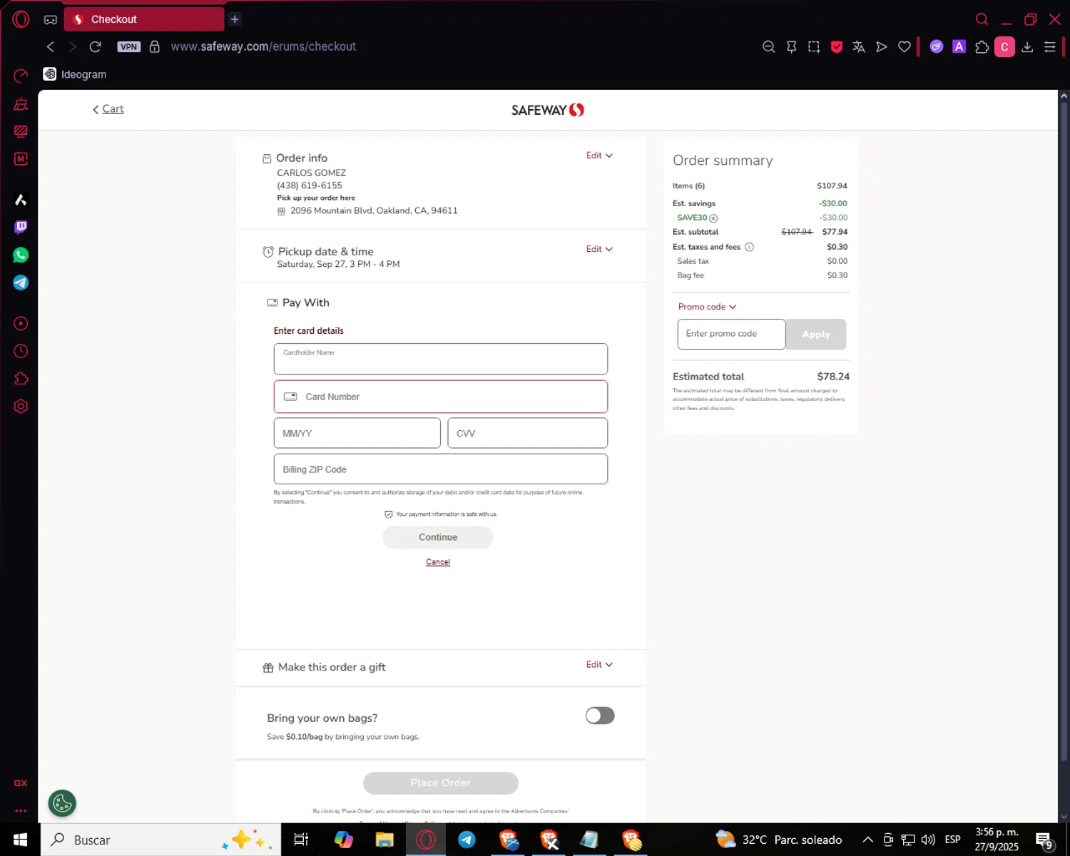 Safeway Promo Codes - $30 Off (1 Verified) Jan 2026