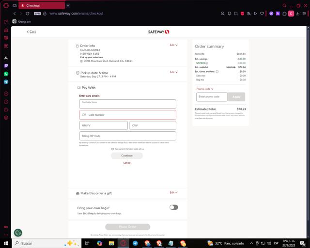 Safeway Discount Codes - $30 Off (3 Verified) Oct 2025