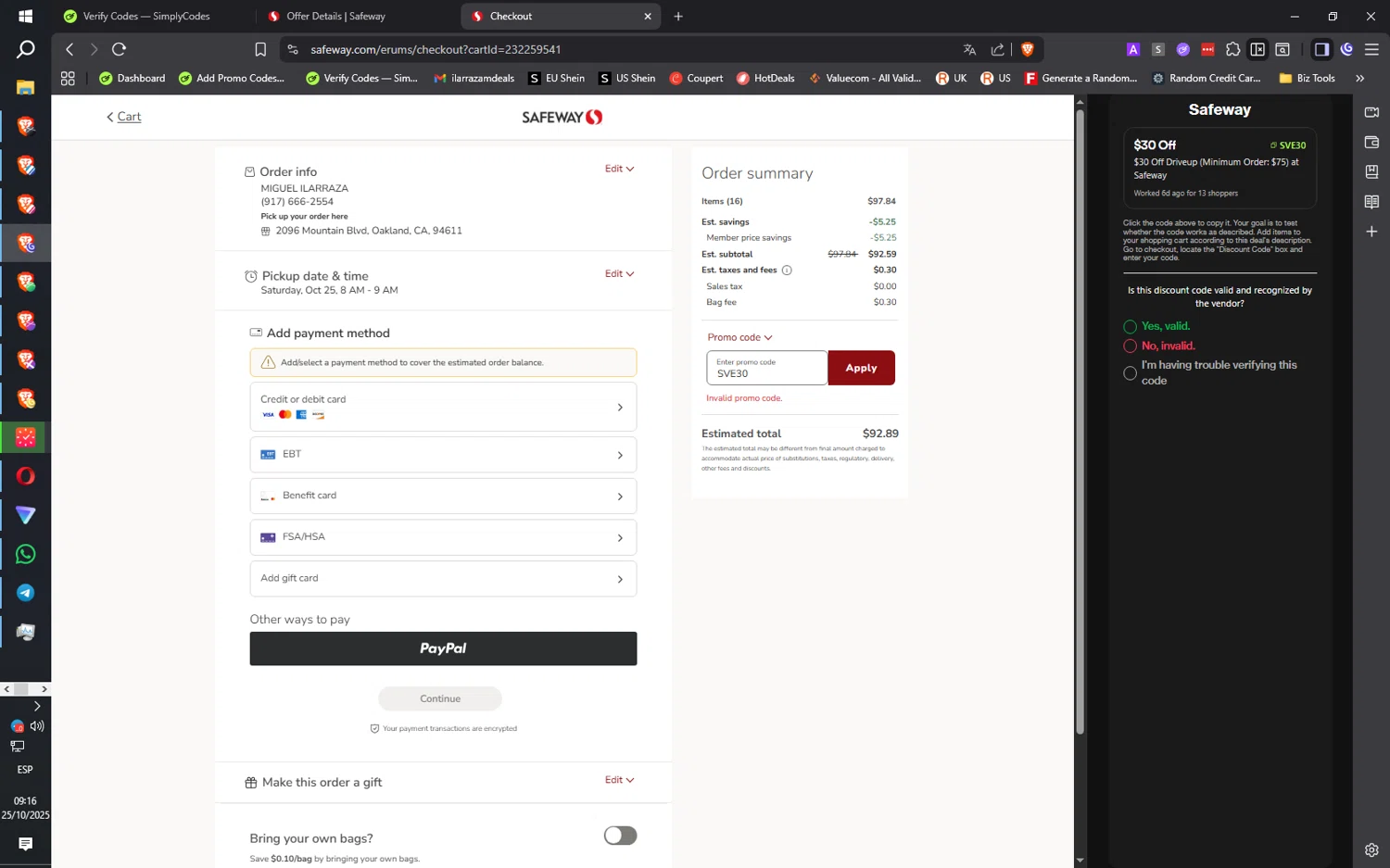Safeway Promo Codes - $30 Off (1 Verified) Jan 2026