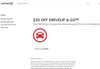 Safeway Discount Codes - $30 Off (2 Verified) Sep 2025