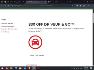 Safeway Discount Codes - $30 Off (2 Verified) Jul 2025