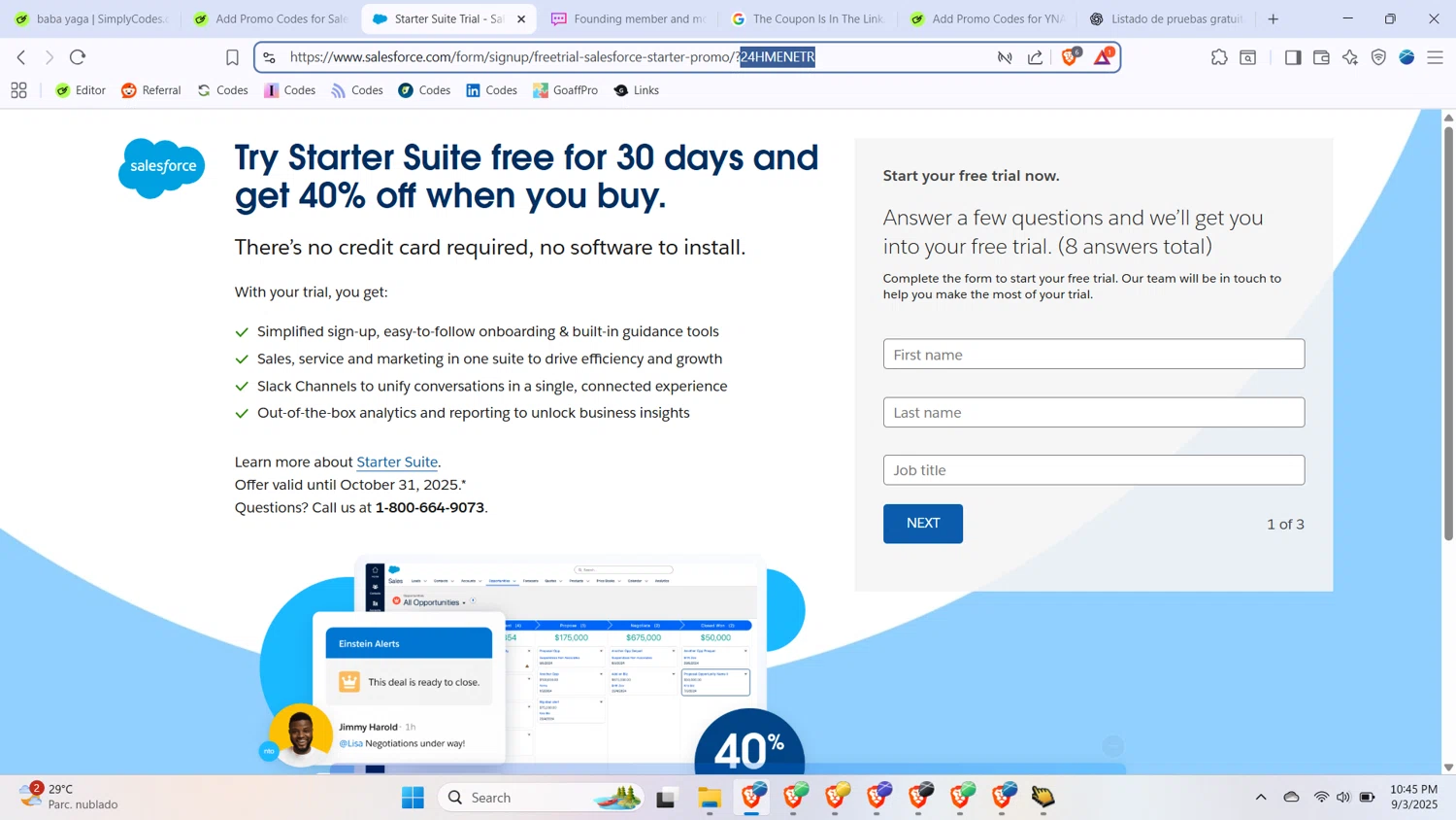 Salesforce Promo Codes - 30% Off (4 Verified) Dec 2025