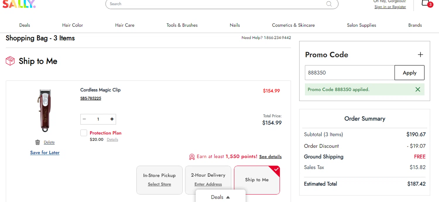 Sally Beauty Coupons - 10% Off | September 2024