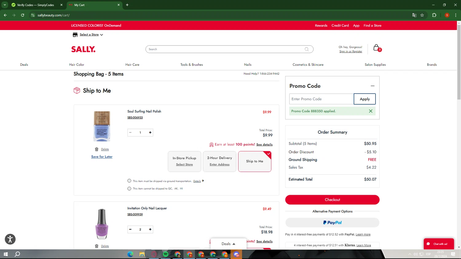 Sally Beauty Coupons - 10% Off | September 2024