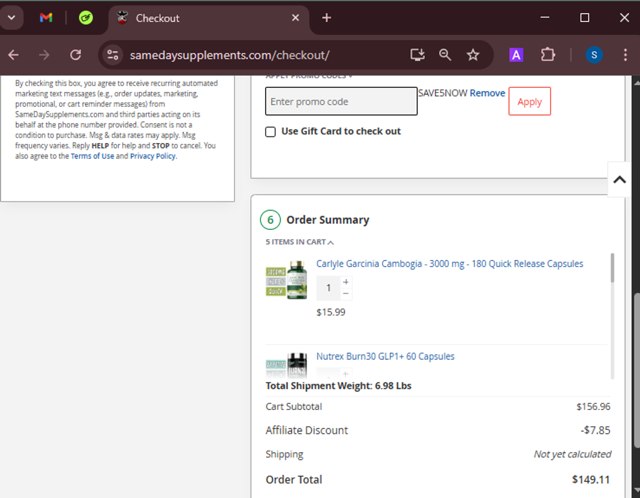 Same Day Supplements Promo Code (9 Verified) - 5% Off May 2025