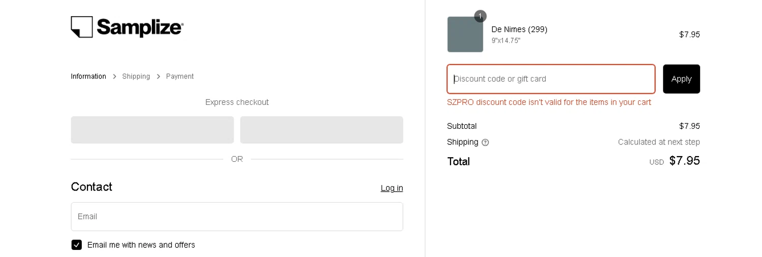 Samplize Coupon Codes - 20% Off | September 2024