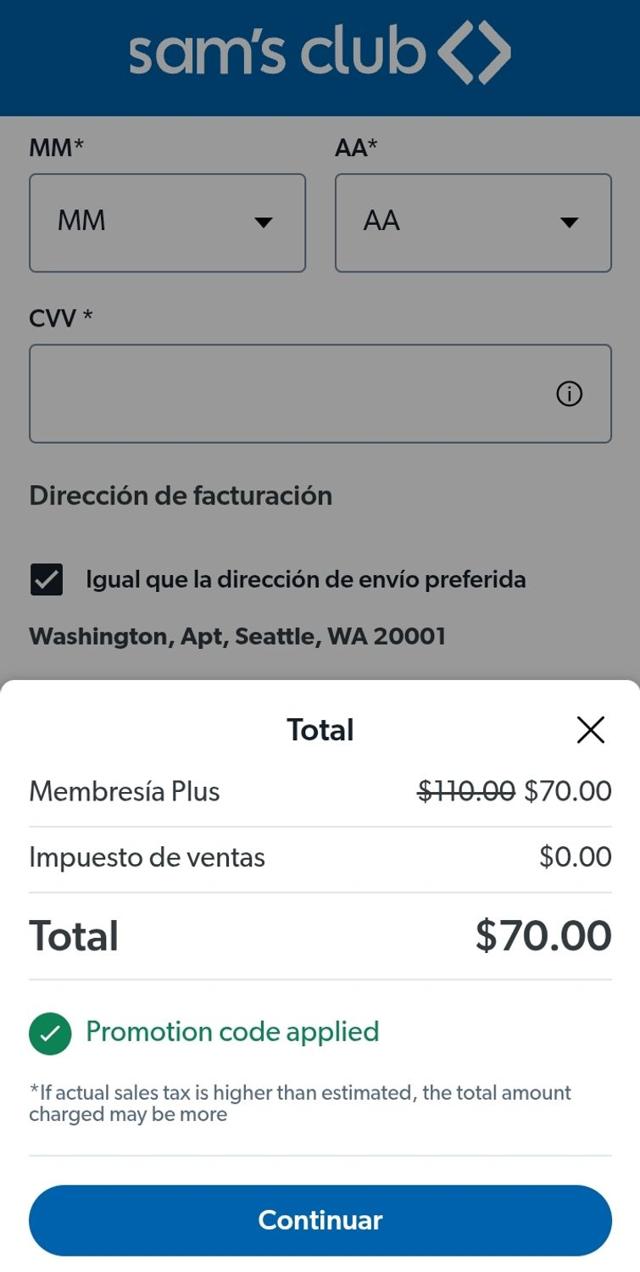 Sam's Club Promo Codes (4 Verified) - $40 Off Oct 2025