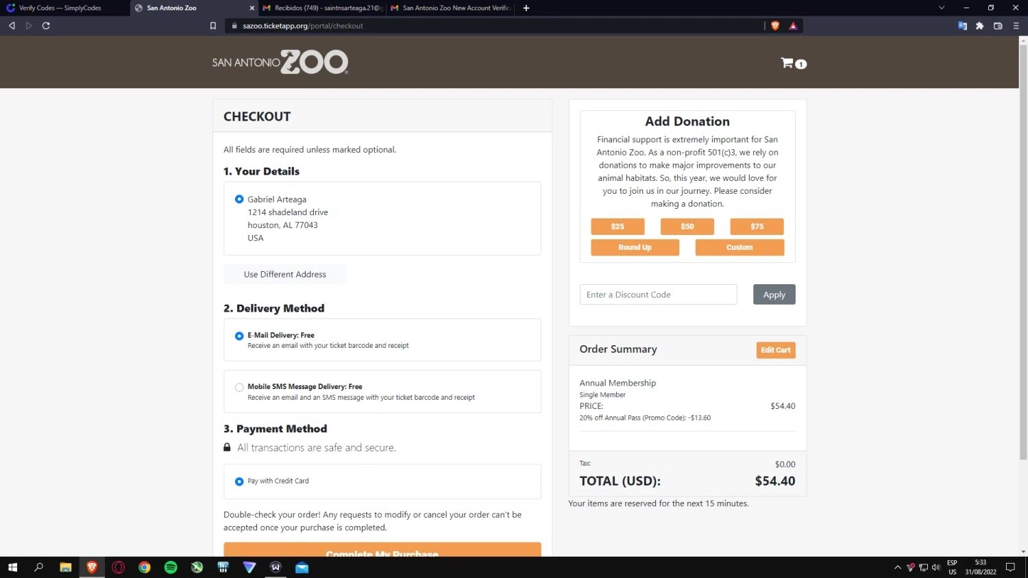 San Antonio Zoo Discount Codes & Black Friday 2024 Deals - $5 Off