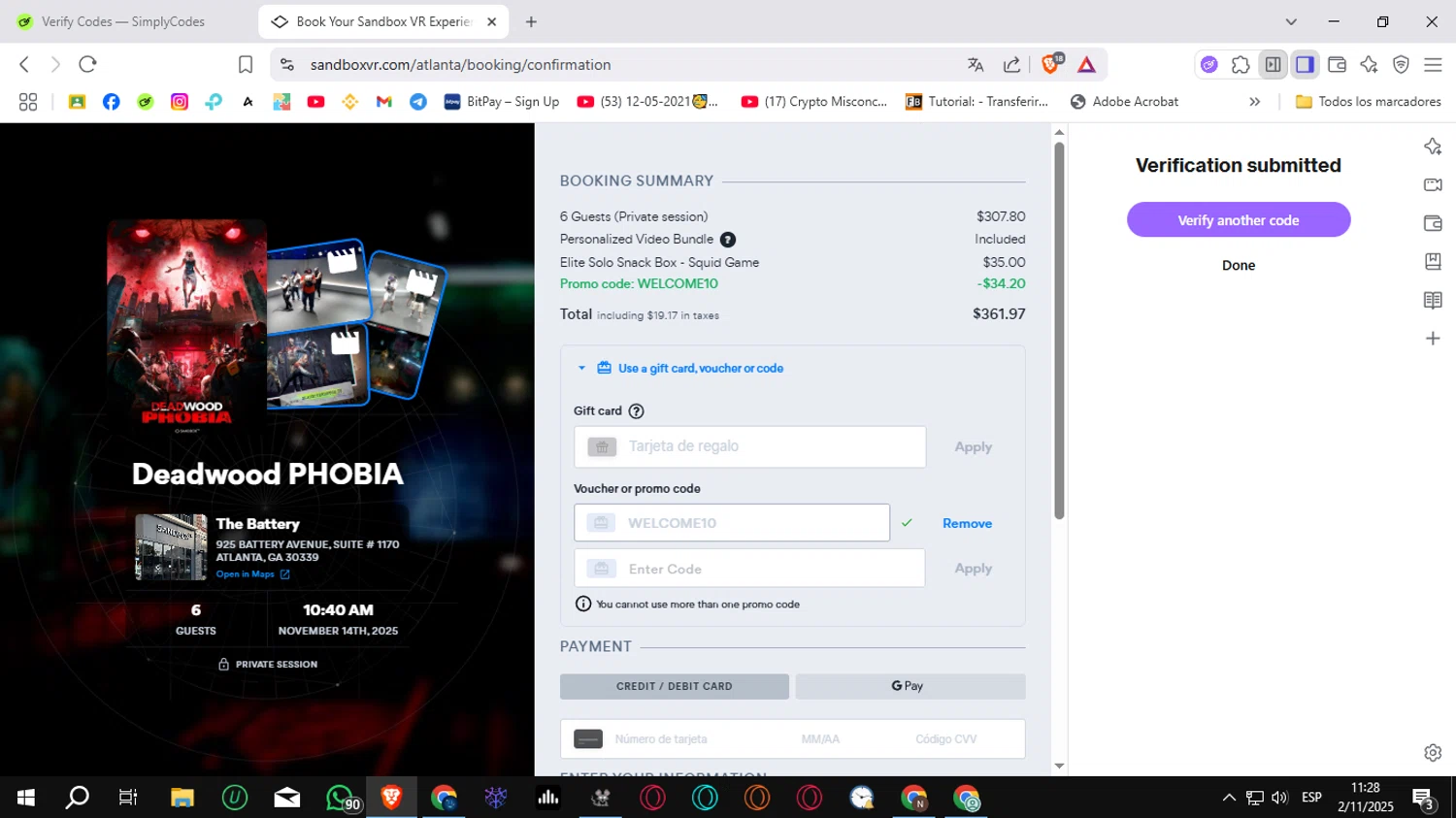 Sandbox VR Promo Codes - 25% Off (1 Verified) Feb 2026