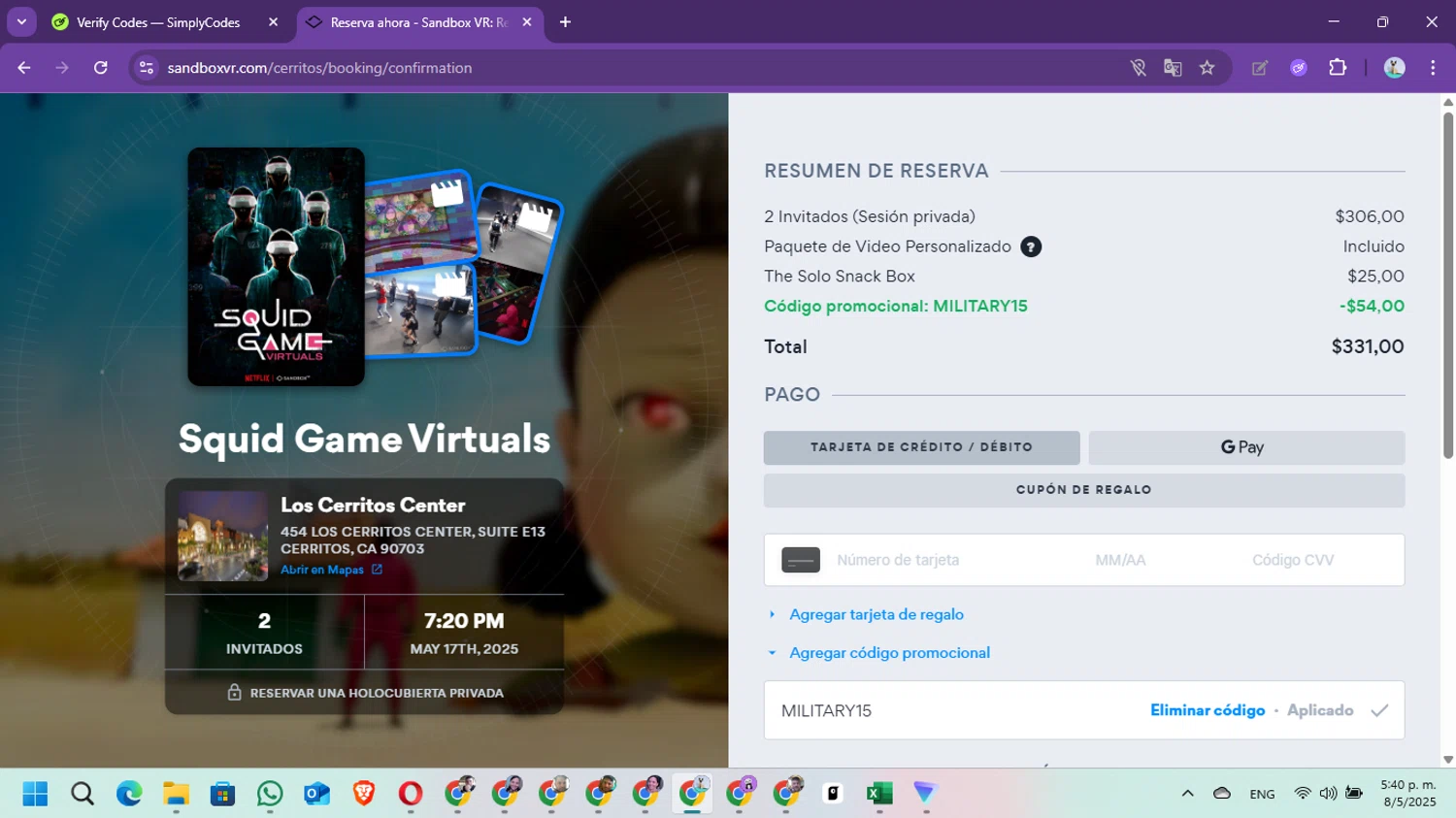 Sandbox VR Promo Codes (2 Verified) - 10% Off Oct 2025