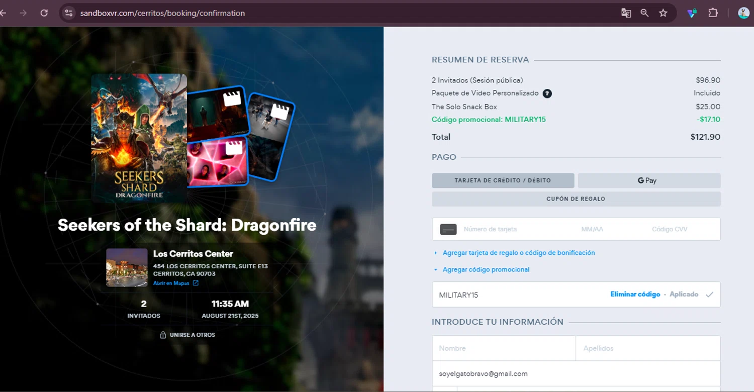 Sandbox VR Promo Codes - 5% Off Coupons Nov 2025