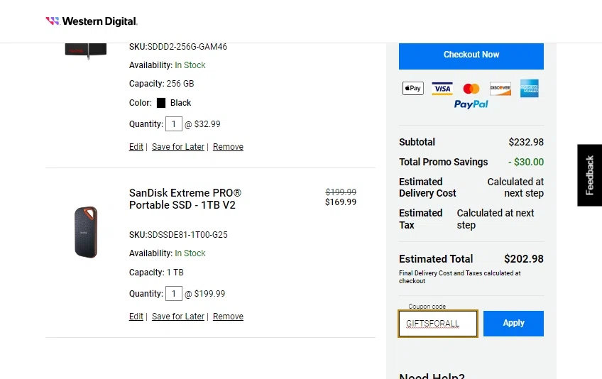 SanDisk Promo Codes - $25 Off | October 2024