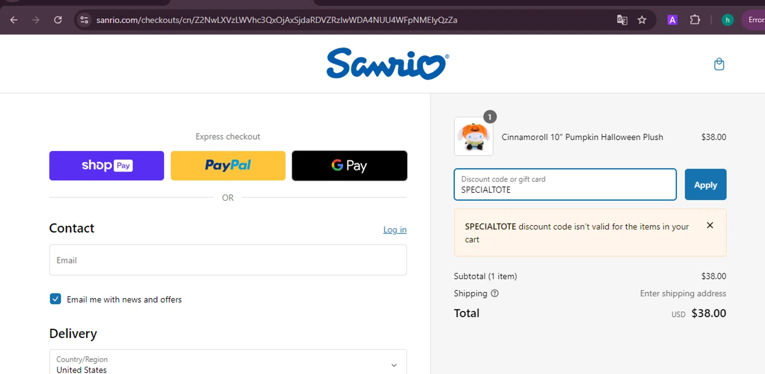 Sanrio Discount Codes 10 Off September 2024 sanrio-discount-codes-10-off-september-2024